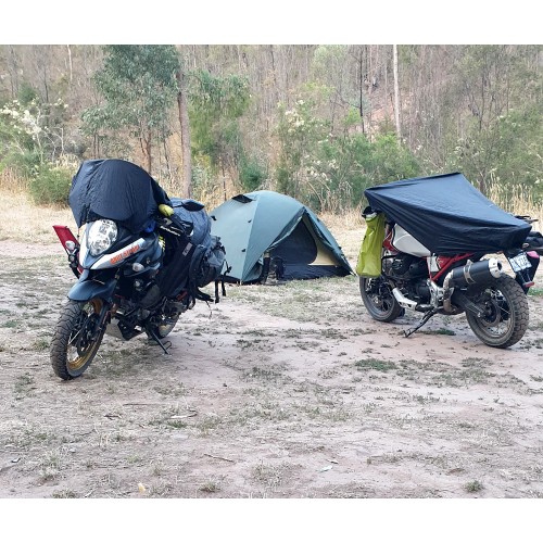 Compact lightweight touring motorcycle cover | Andy Strapz