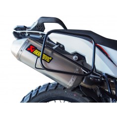 Andy Strapz's own saddlebag support frames.