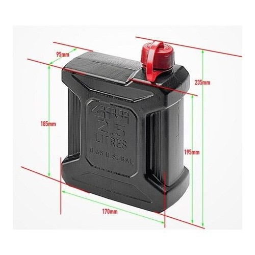Givi Trekker 2.5lt water/fuel container