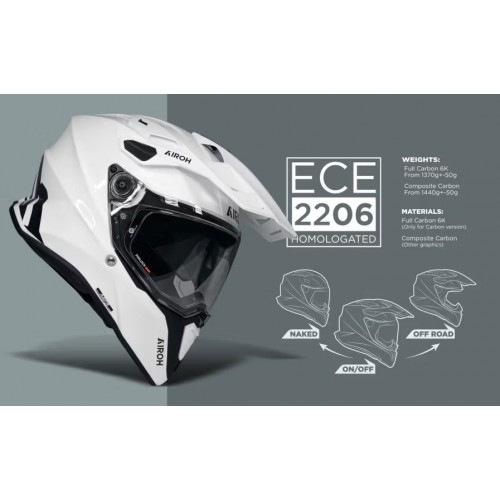 Commander 2 Dual Sport Helmets | Andy Strapz